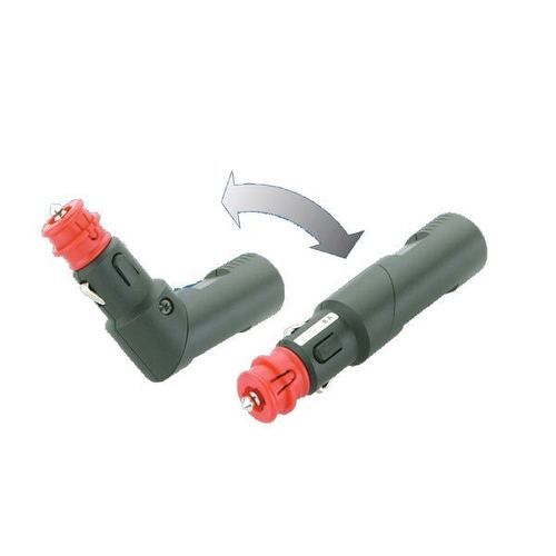 Universal liitin 12/24v 8amp sulake ja polvinivel